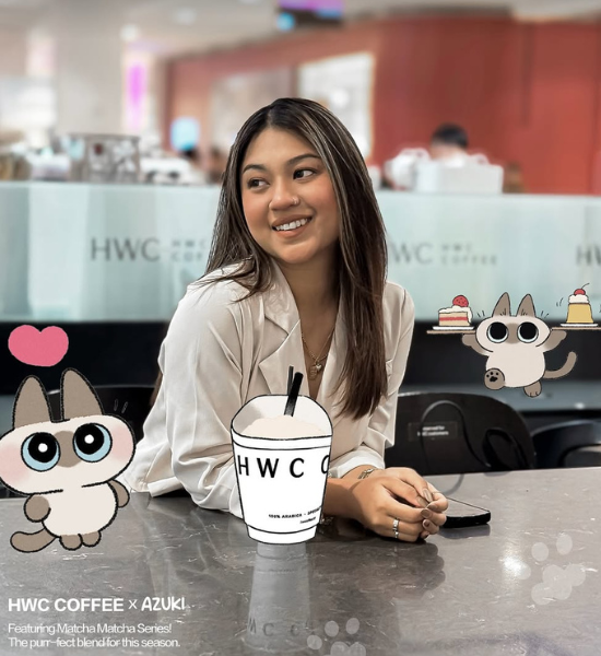 Gabungan HWC Coffee dan Watak Kucing Jepun ‘Azuki’